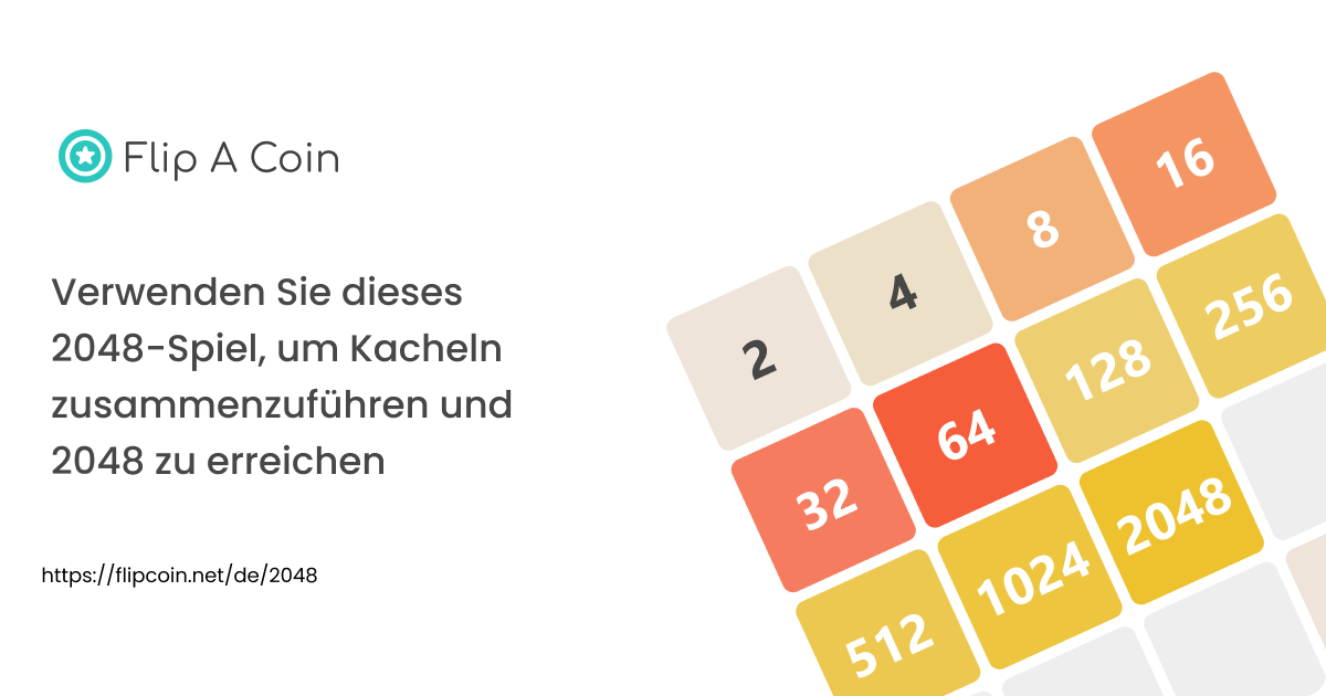 Spielen Sie 2048 Spiel Online